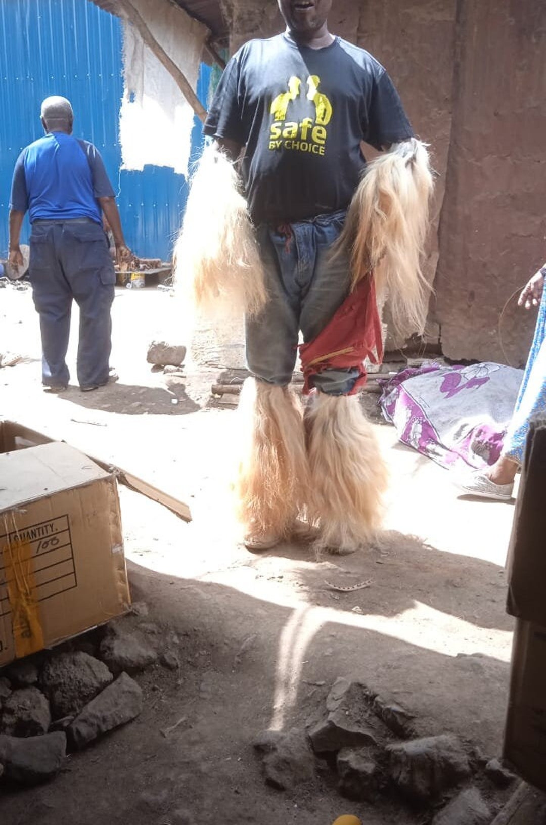 Original Set of 2 or 4 Shown Amashoba Functional Traditional Dance ...