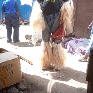 Original Set of 2 or 4 Shown Amashoba Functional Traditional Dance ...