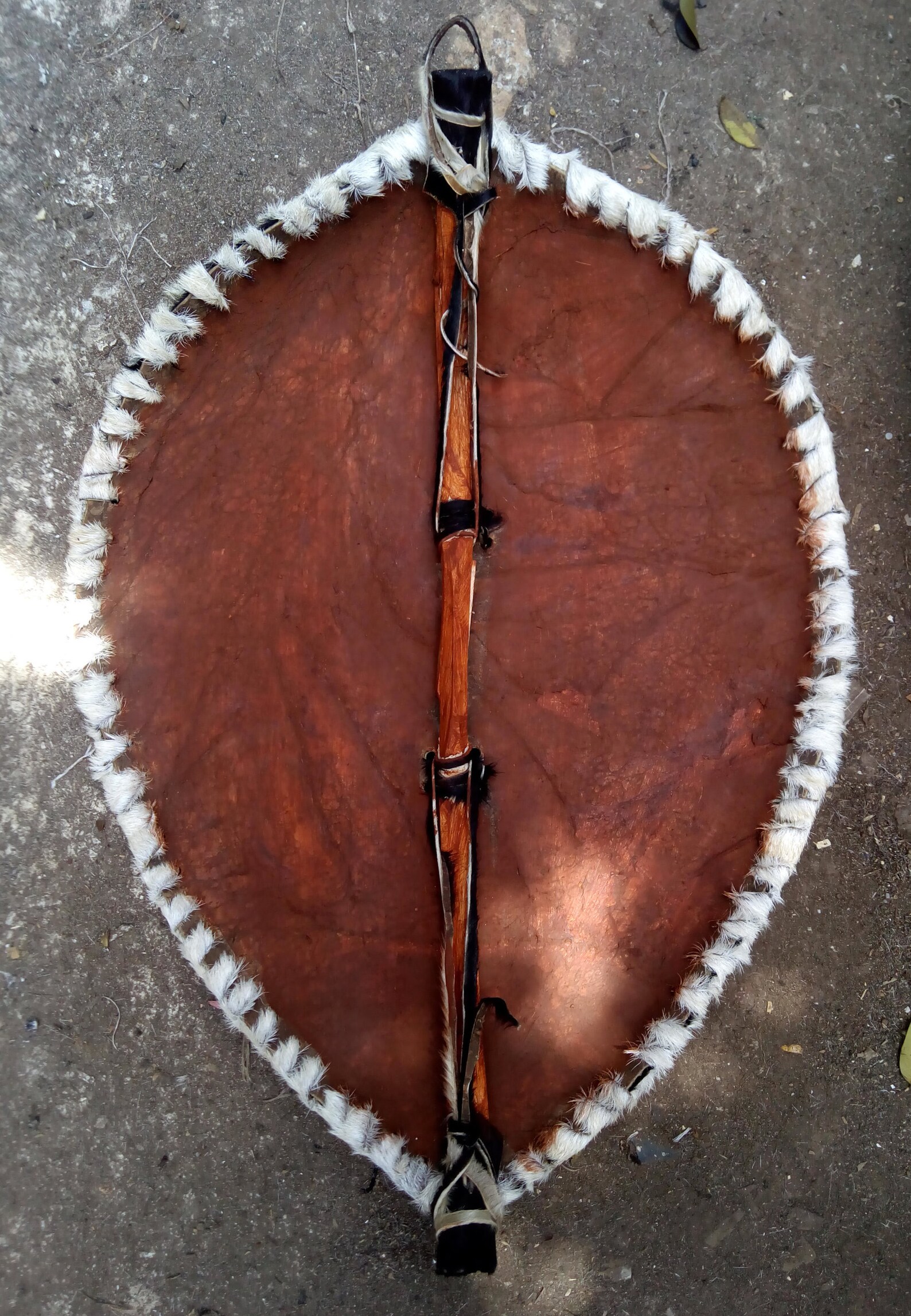 Multicolor Original Maasai Shield Fully-functional Cowhide - Etsy