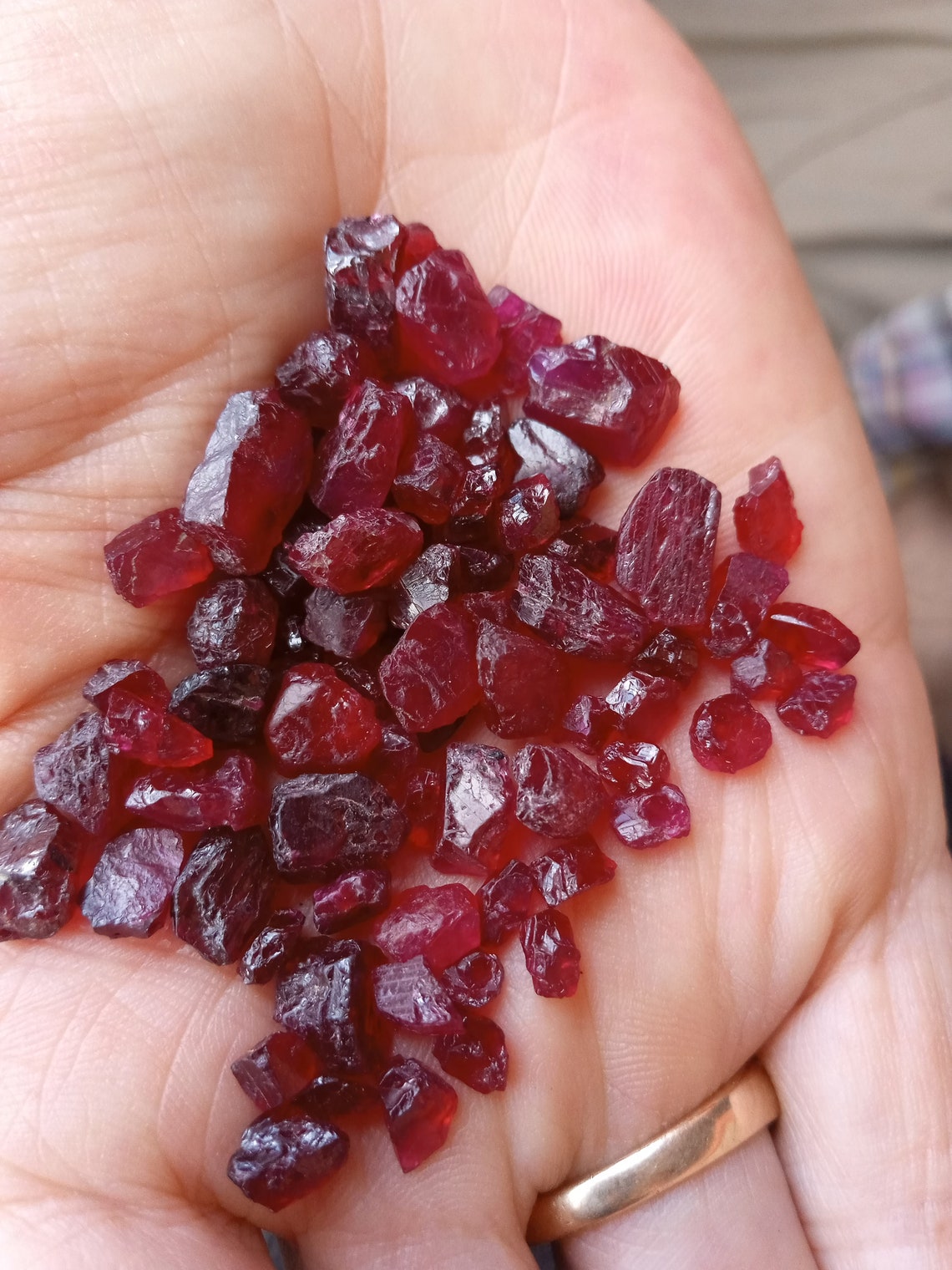 300gram Natural Earth-Mined Ruby Rough Translucent Transparent | Etsy