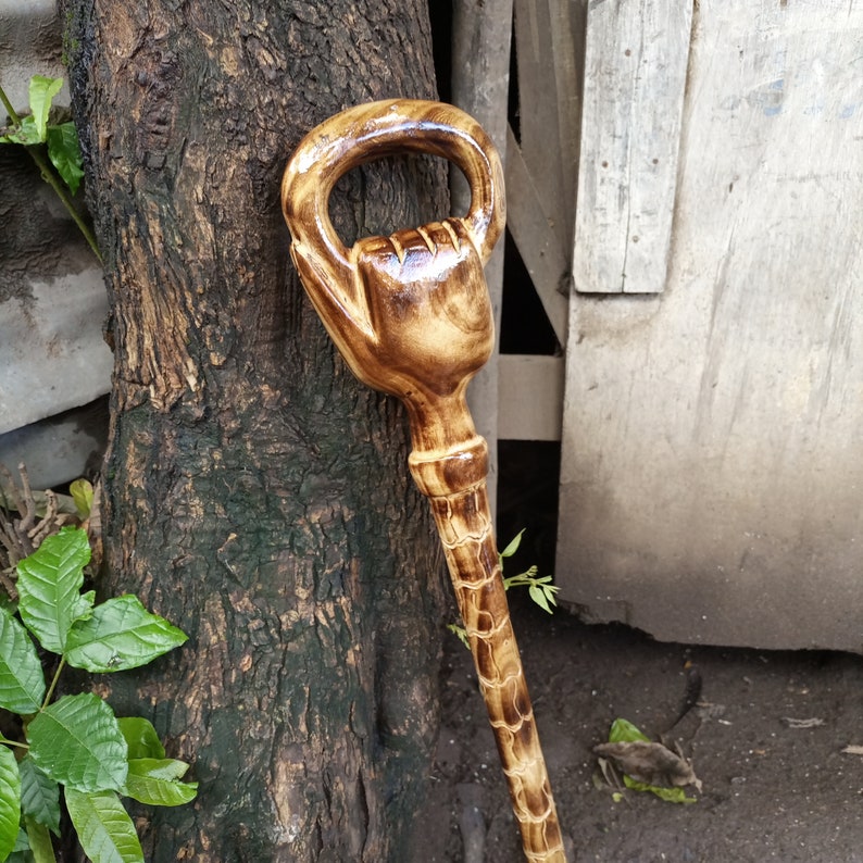 Original African Closed Hand Strength Unity Fist Walking Cane - Etsy