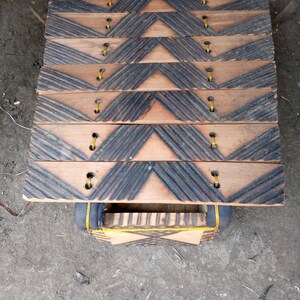 Original African "marimba" Kamba Tribe Kenya Art Decoration ...