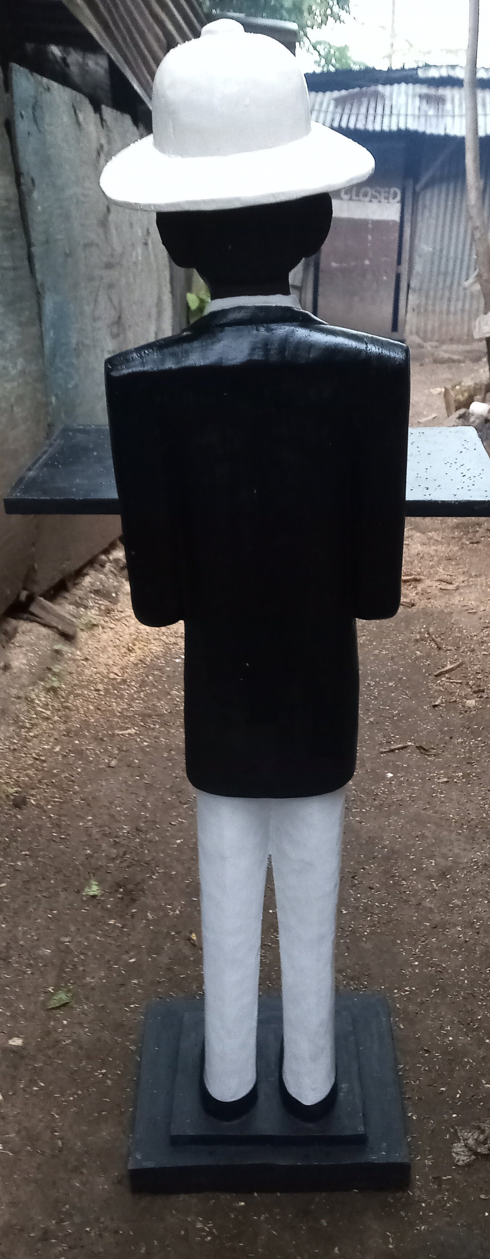 Cameroonian Garcon Waiter Man Carved Jacaranda Wood Original | Etsy