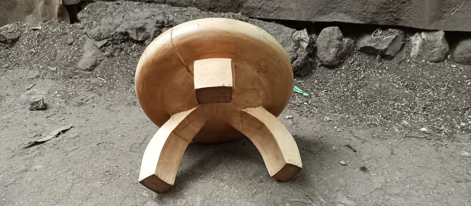 Kenya Kamba Tribe Stool Chair 3 Legs Solid 1-PC Jacaranda Wood - Etsy