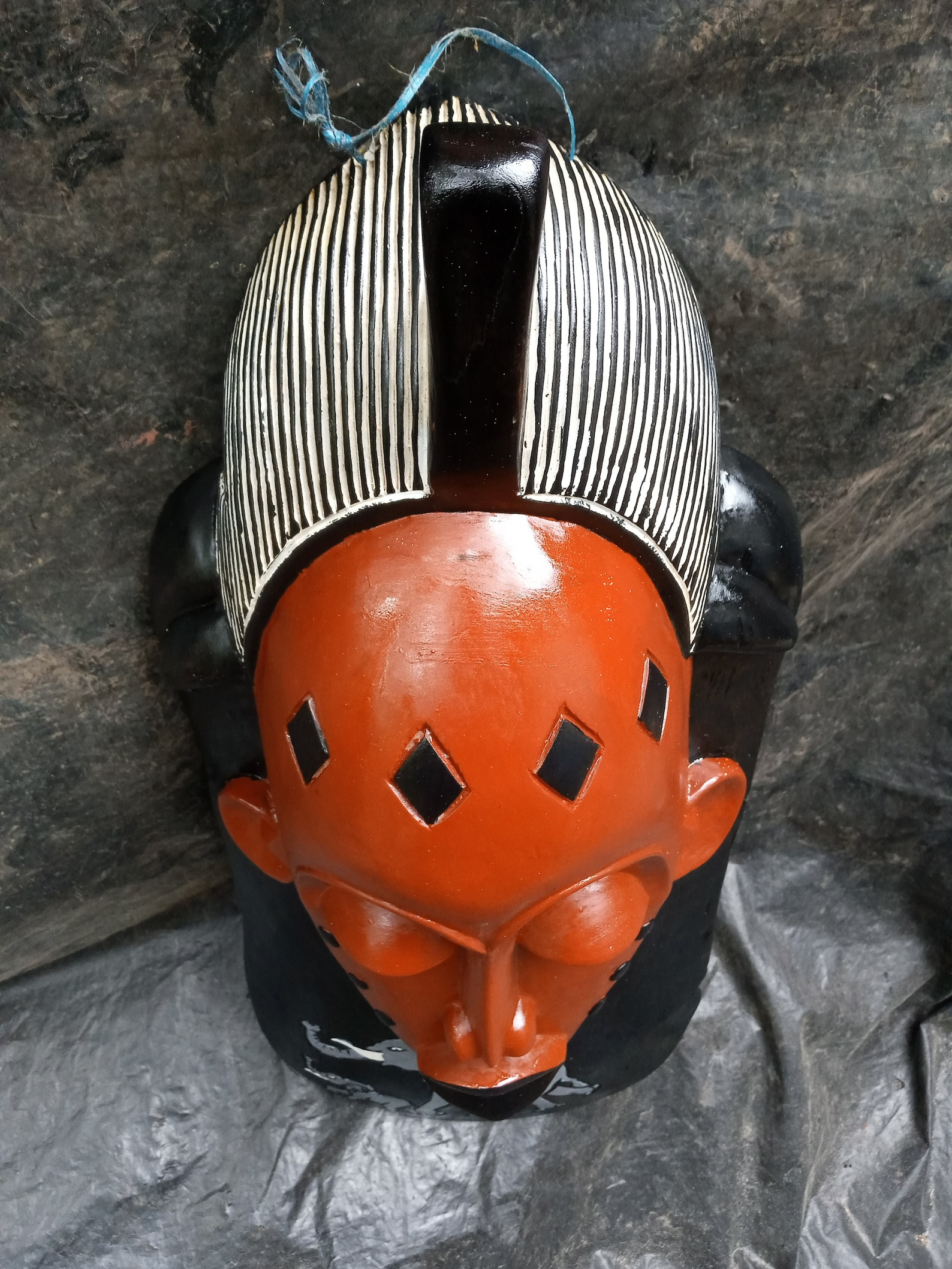 Nubian Tribe Mask Africa Sudan Original Wood Art Vintage - Etsy
