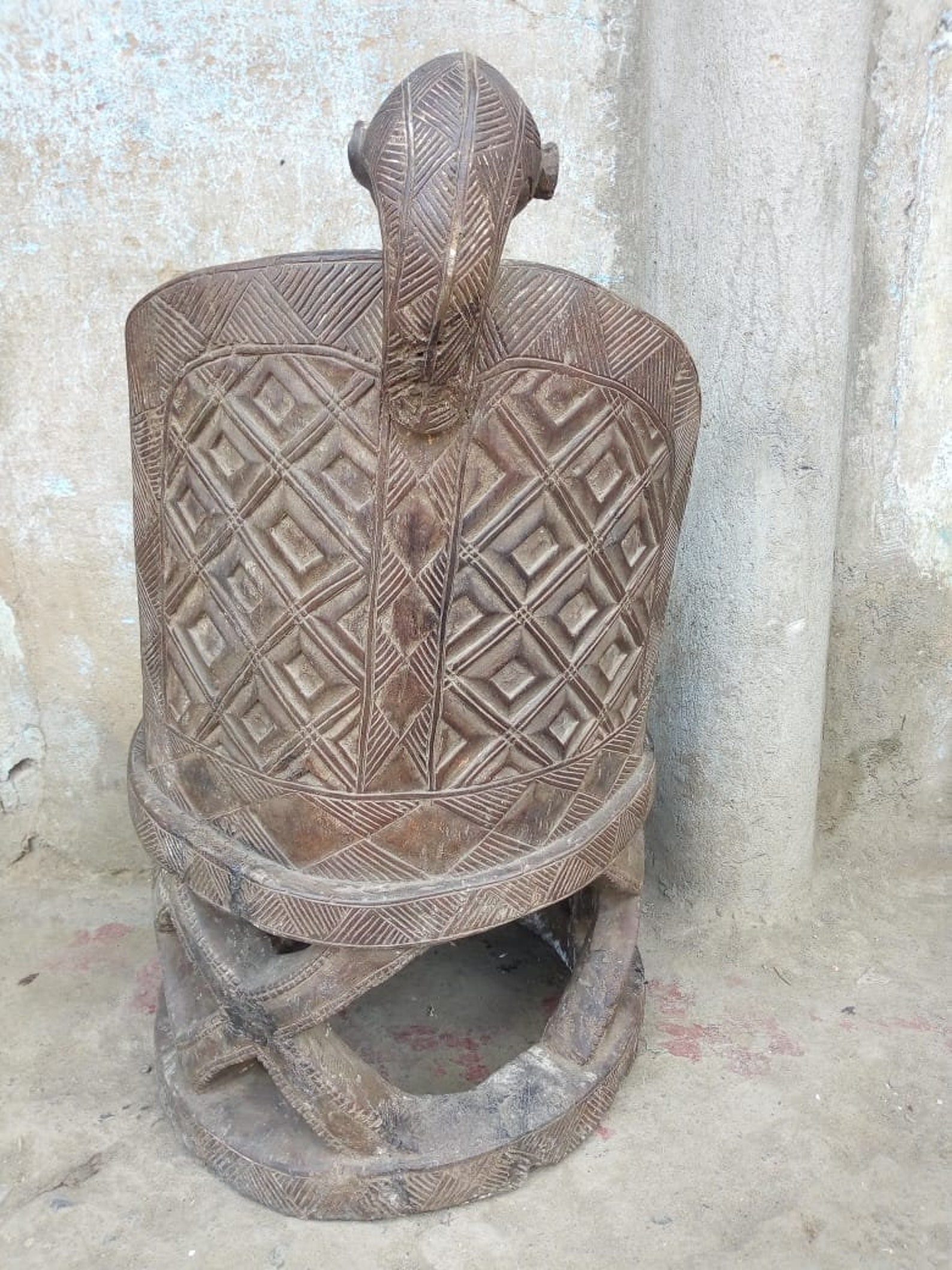 Chief's Chair Throne Vintage DRC Tabwa Tribe Solid - Etsy