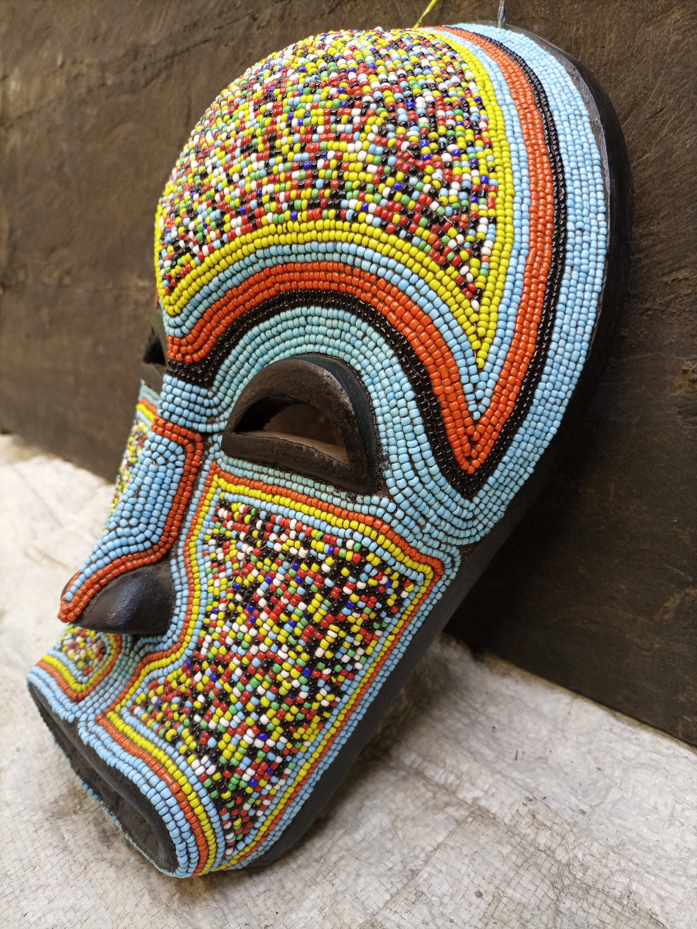 Original Kwele Tribe Tribal Mask Gabon West Africa Wood Art - Etsy