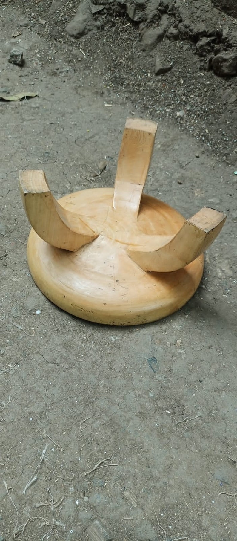 Kenya Kamba Tribe Stool Chair 3 Legs Solid 1-PC Jacaranda Wood - Etsy