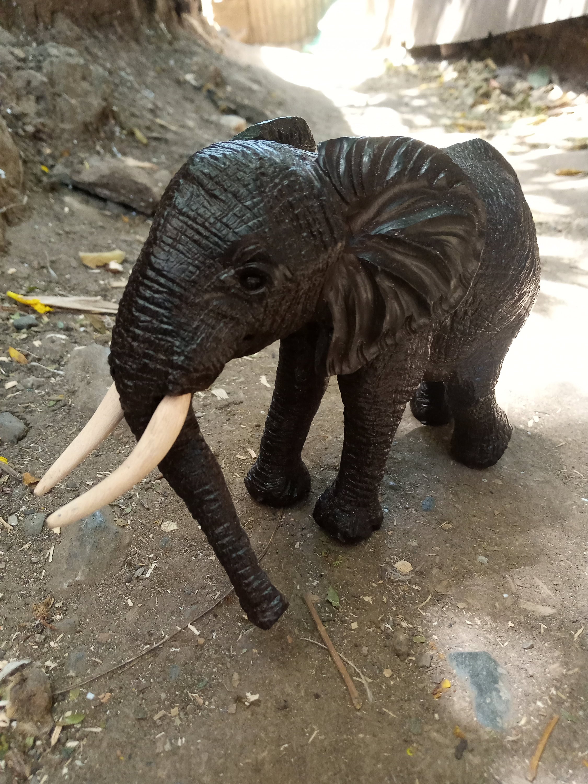 Blackwood Standing Elephant Kamba Tribe Kenya Africa Ebony or | Etsy