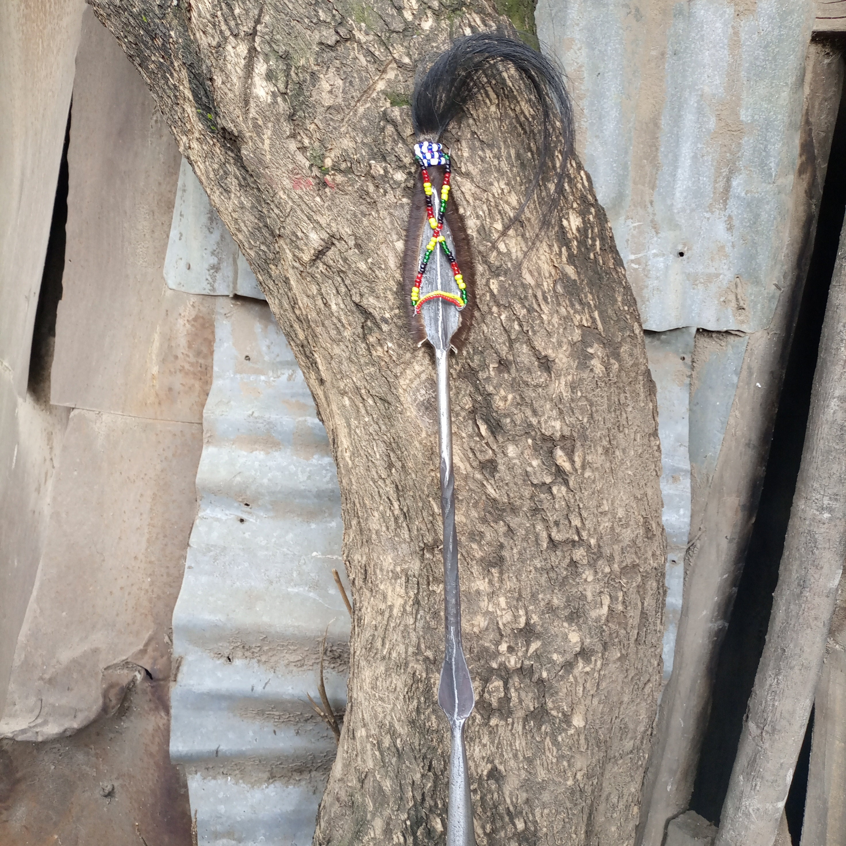 Maasai Spear Original Fully Functional Ceremonial 60IN - Etsy