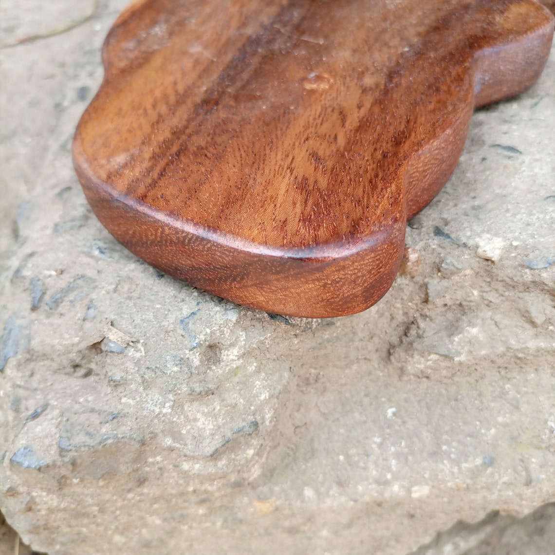 Africa Shape Kitchen Food Cutting Board Handcarved Mchane Wood Original ...