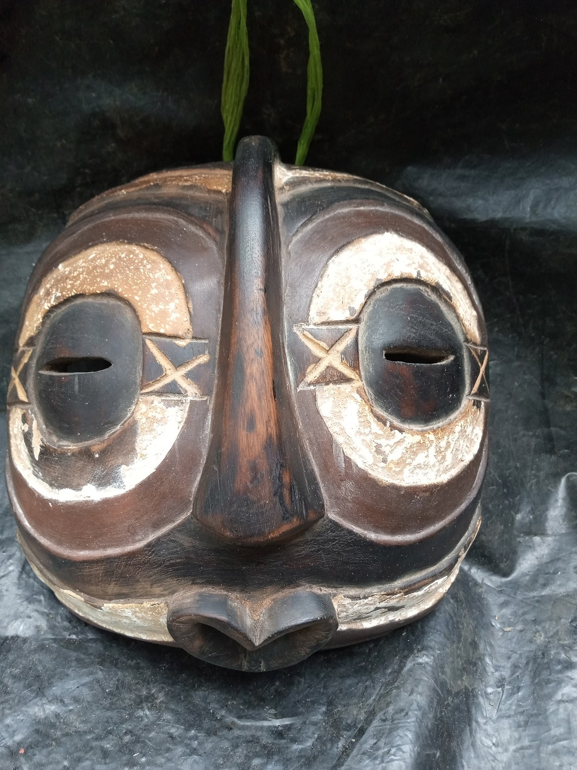 Original Baluba Tribe Vintage Mask DRC Africa Congo Wood Art | Etsy