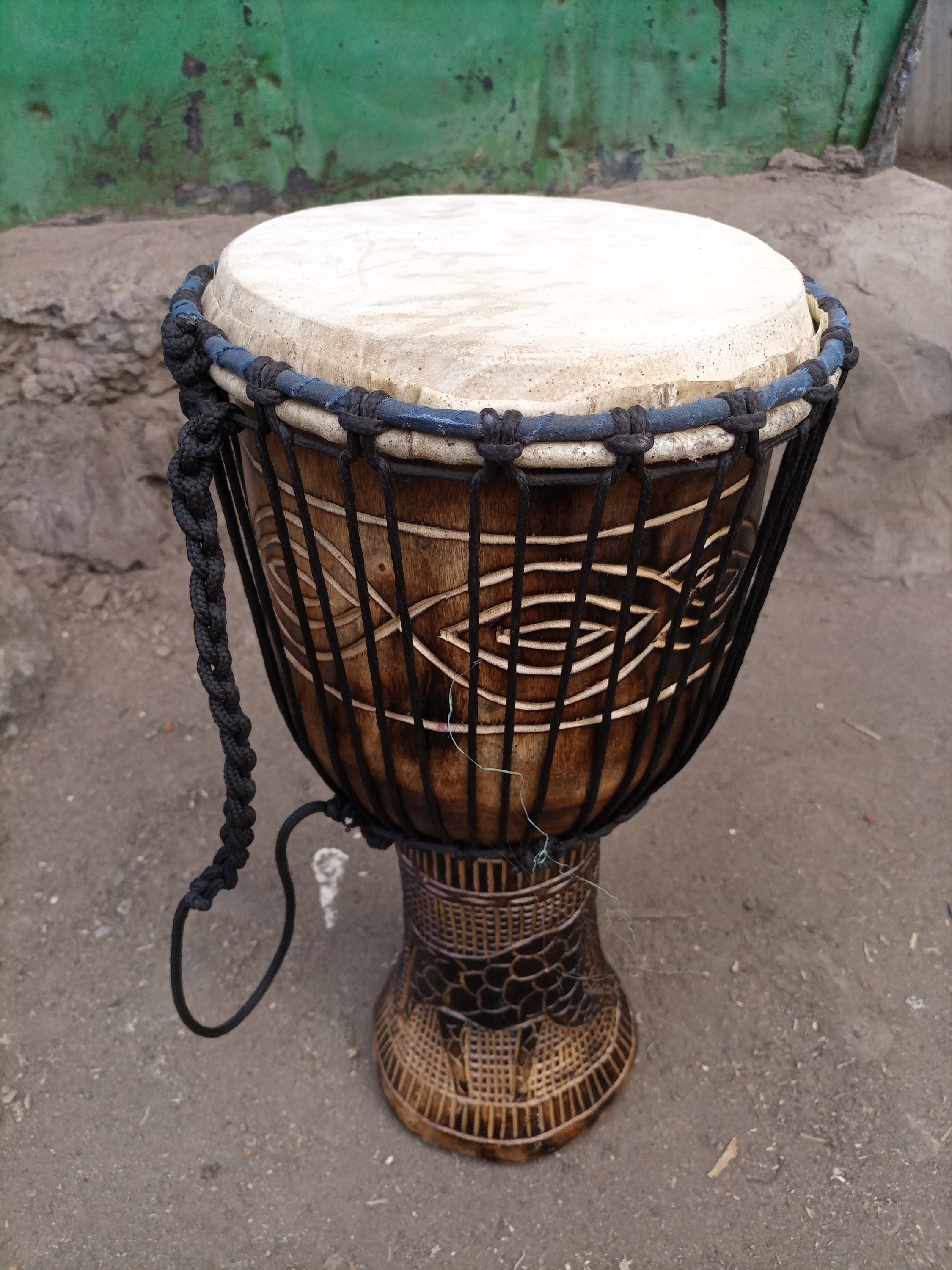 10x20.5inch Bongo Drum Original Jacaranda Wood Functional Goatskin ...