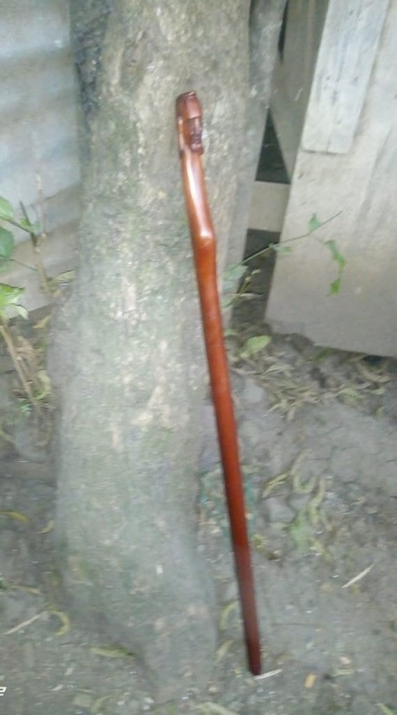 Original African Cane Unisex Walking Stick Maasai Style | Etsy