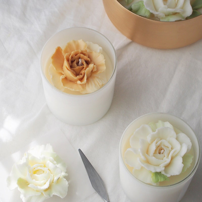 Flower Candle - Etsy
