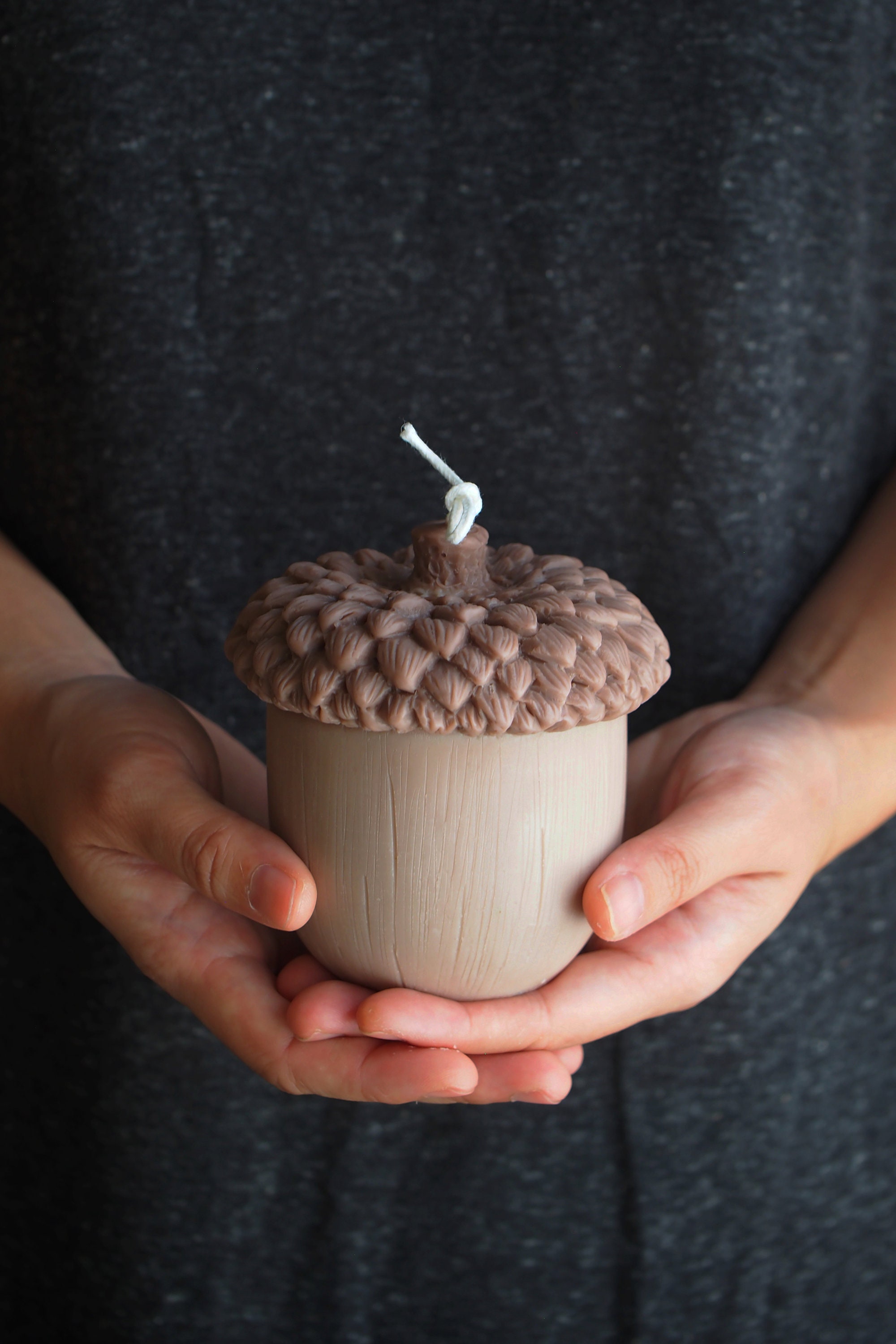 Acorn Shaped Scented Candle, Fall Thanksgiving Decoration - Etsy