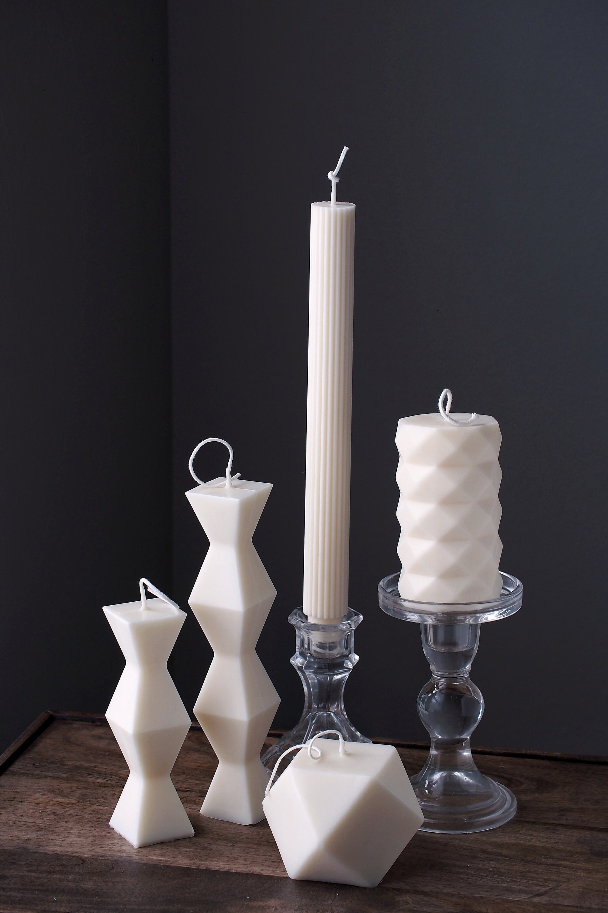 Infinity Shaped Candle Sculptured Candle Geometry Candle - Etsy