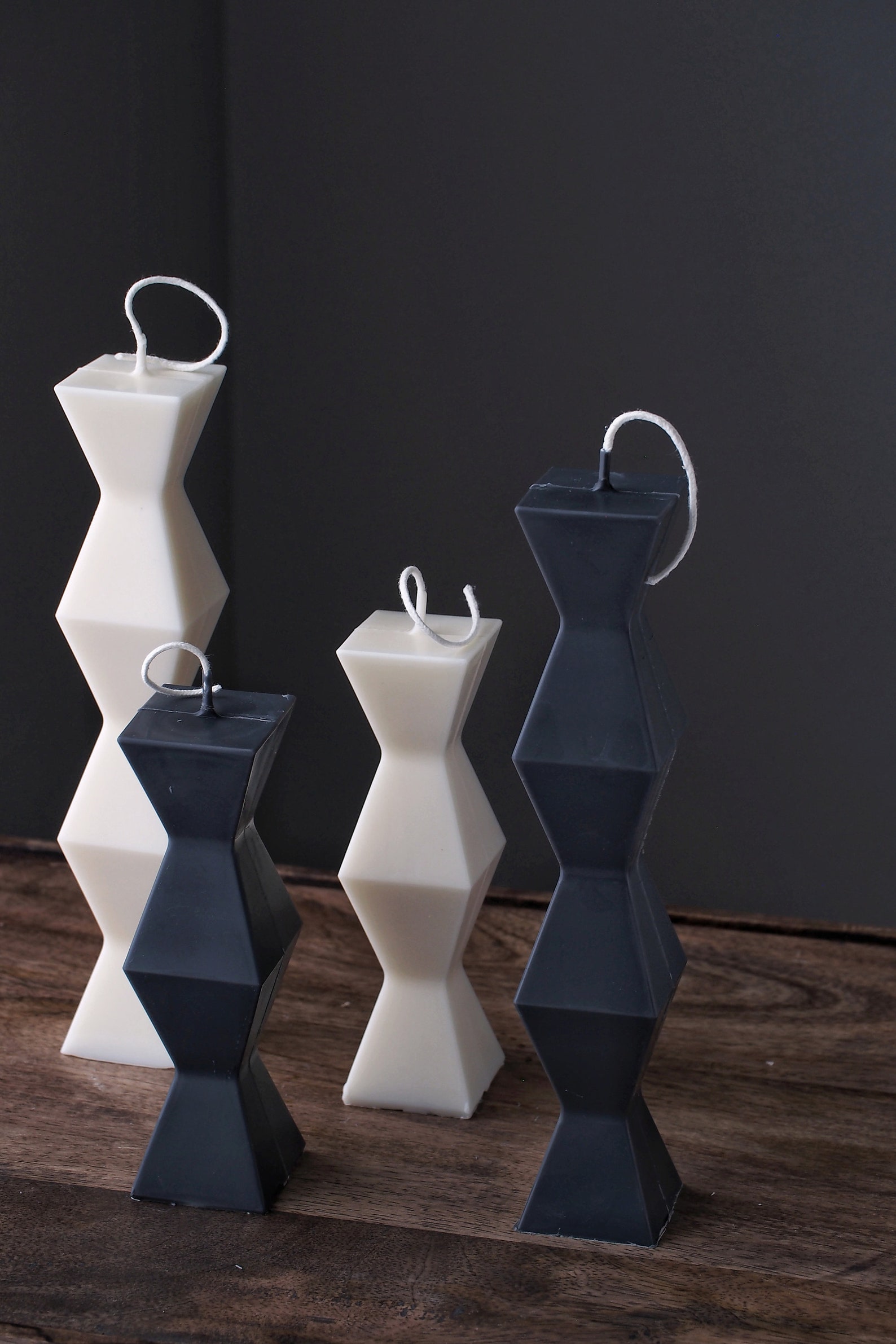 Infinity Shaped Candle Sculptured Candle Geometry Candle | Etsy