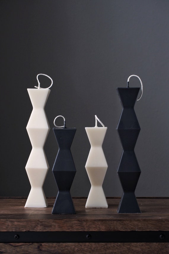 Infinity Shaped Candle Sculptured Candle Geometry Candle | Etsy