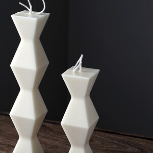 Infinity Shaped Candle, Sculptured Candle, Geometry Candle, Soy ...