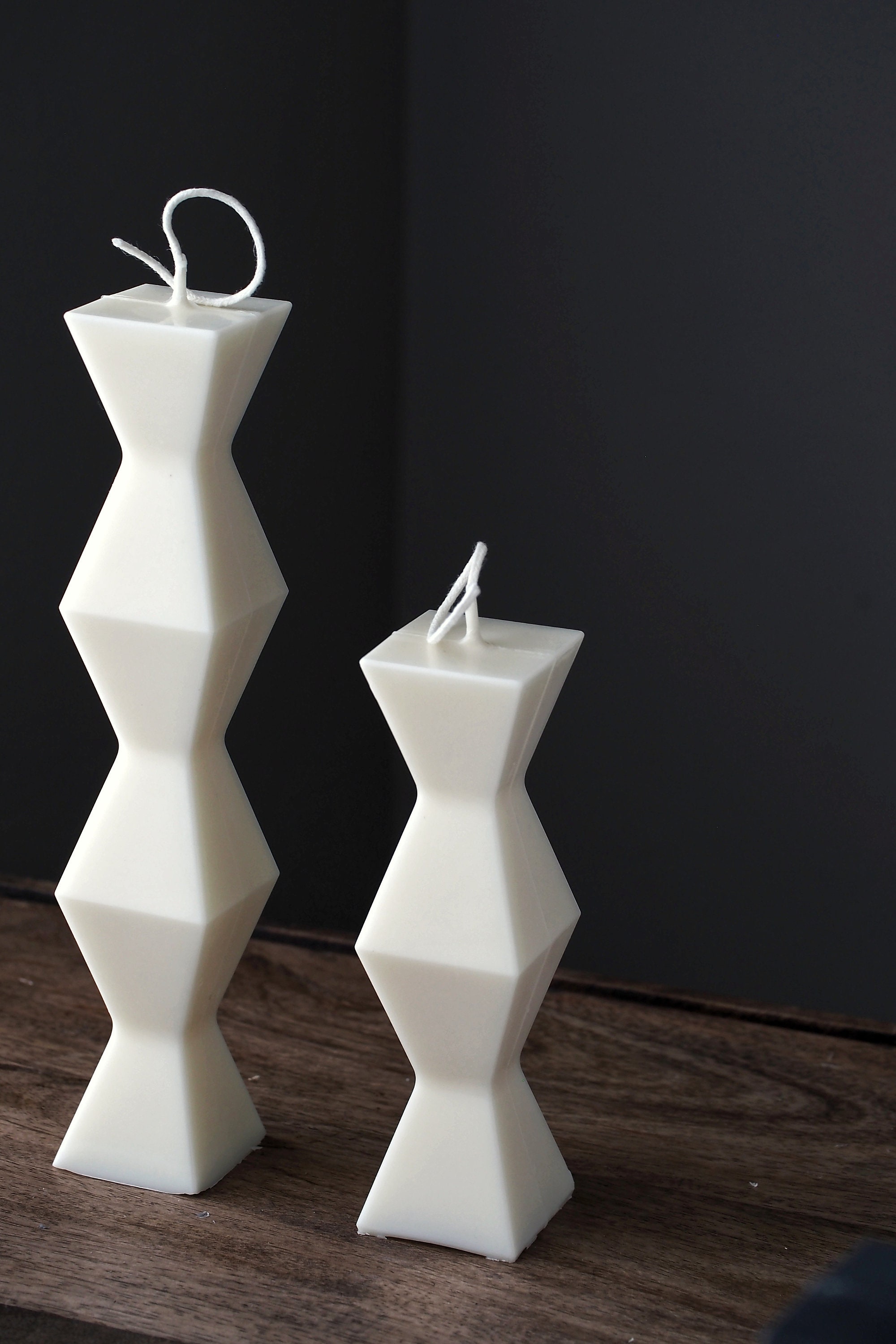 Infinity Shaped Candle Sculptured Candle Geometry Candle - Etsy