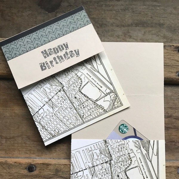 Street Map Birthday Card - Etsy