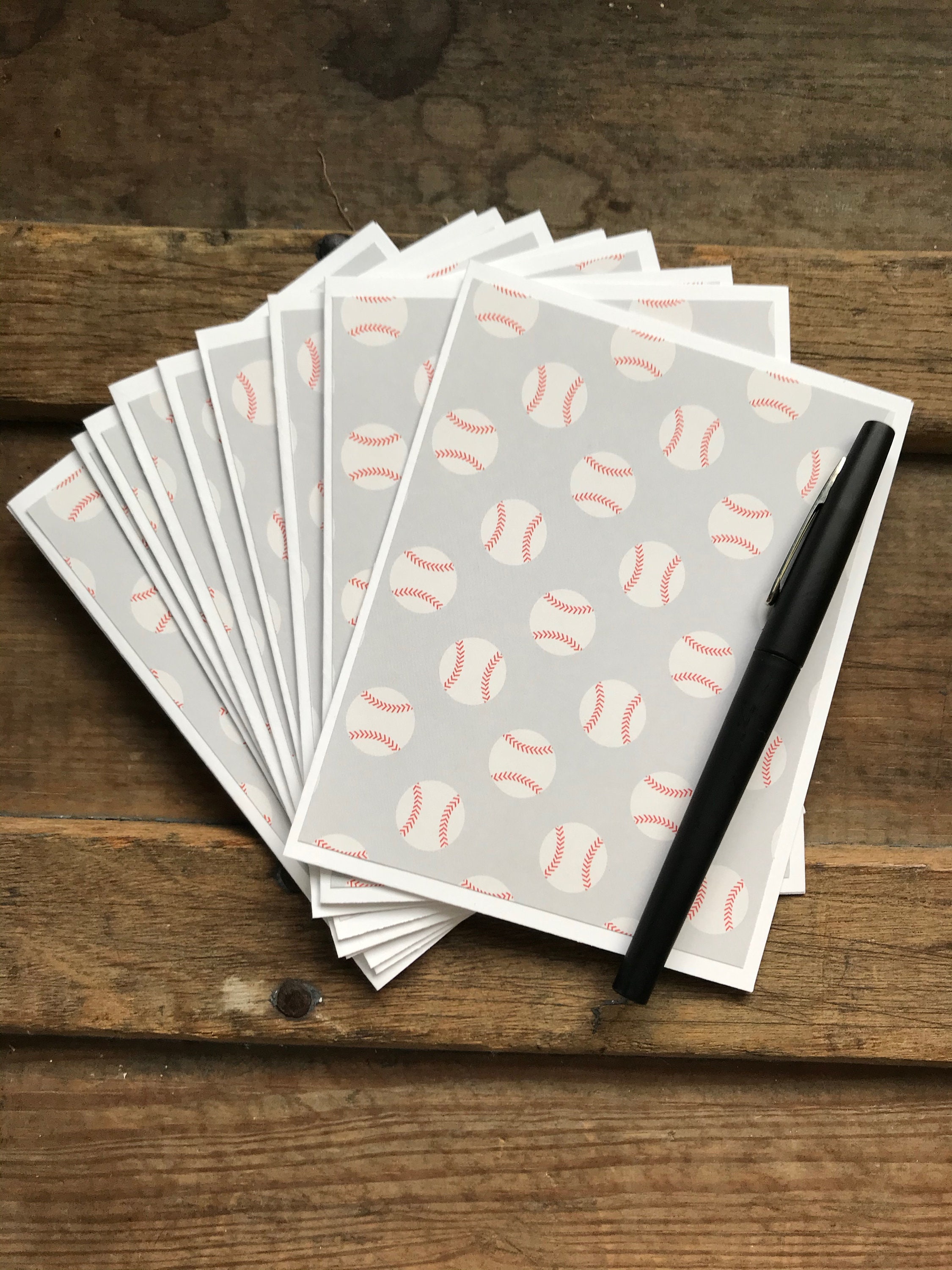 Set of 10 Blank Baseball Cards | Etsy