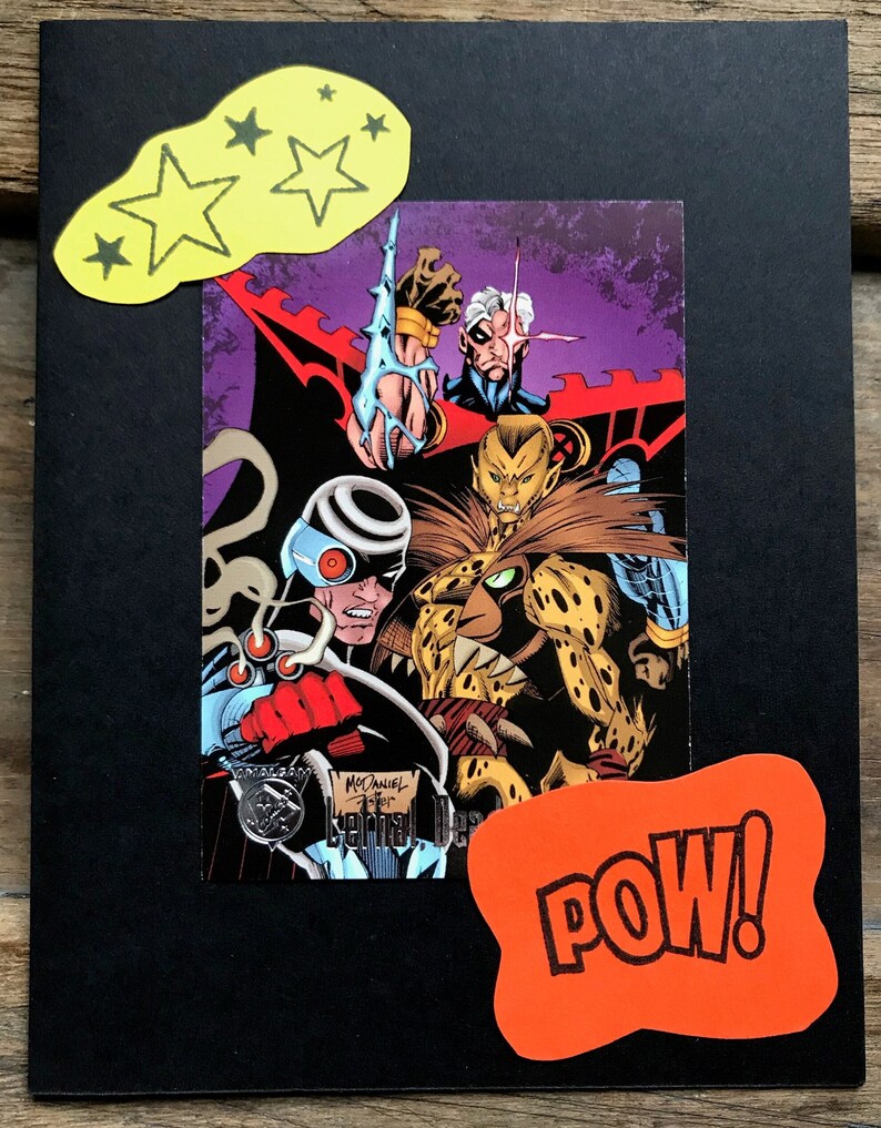 DC Comics Birthday Card Trading Card Included - Etsy