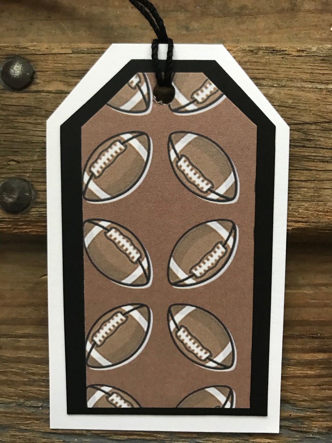 Football | Sports | Gift Tags | Set of 5 - Etsy