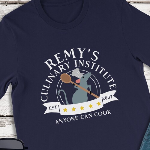 Ratatouille Shirts Remy's Culinary Institute Food and - Etsy