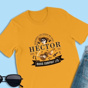 Pixar Coco Shirt Héctor Music Company Ltd. Hector Shirt - Etsy