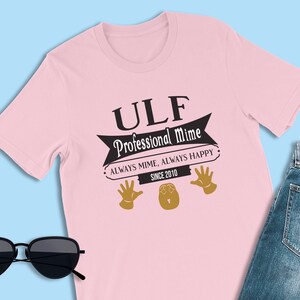 Tangled Shirt Ulf Professional Mime Disney Rapunzel Logo - Etsy