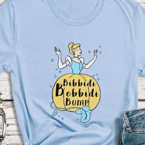 Cinderella Shirt Bibbidi Bobbidi Bump Shirt Disney Maternity - Etsy