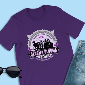 Monsters University Logo Shirt Slugma Slugma Kappa EEK - Etsy