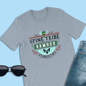 Raya and the Last Dragon Shirts, Spine Tribe Bamboo Forestry, the Spine ...