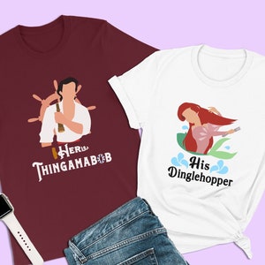 Prince Eric Shirt, Her Thingamabob, Disney Couple Shirt, the Little ...