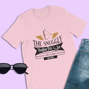 Tangled Shirt, the Snuggly Duckling Pub & Bar, Shorty Shirt, Disney ...
