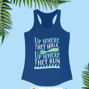 The Little Mermaid Tank Top, up Where They Walk up Where They Run ...