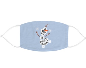 Olaf Face Mask Adult - Etsy