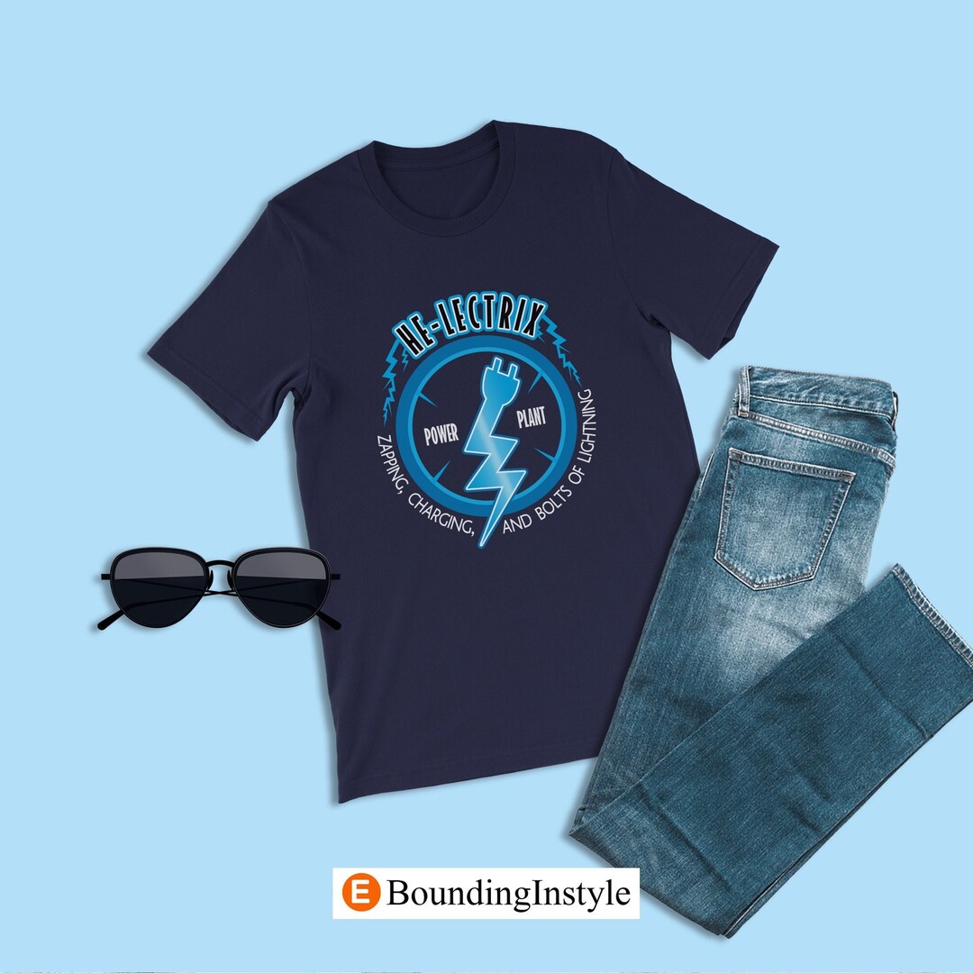 Incredibles 2 Shirt He-lectrix Power Plant Occupational - Etsy