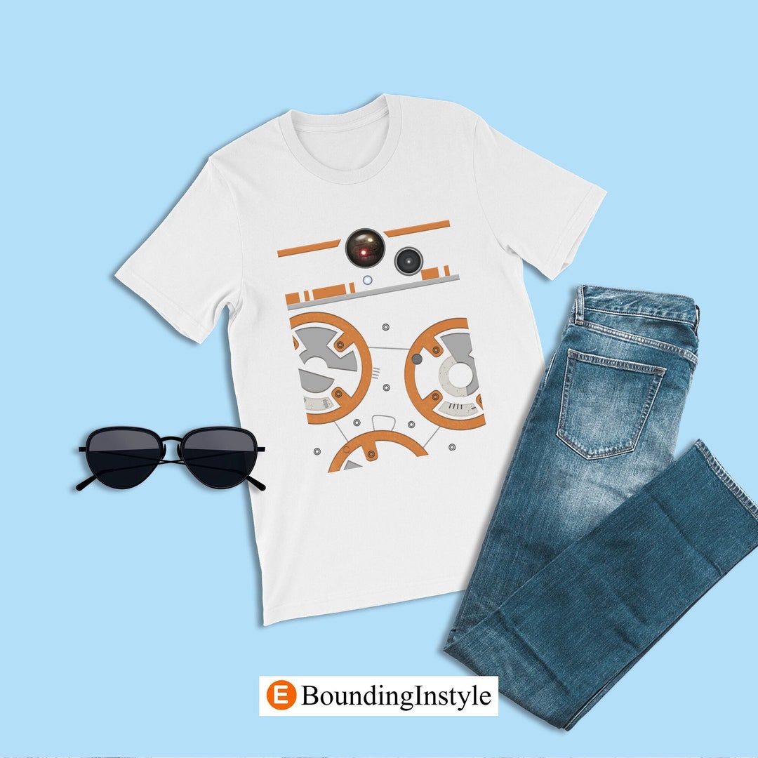 BB-8 Easy Costume, Star Wars Minimalist T-shirt, Astromech Droid Outfit ...