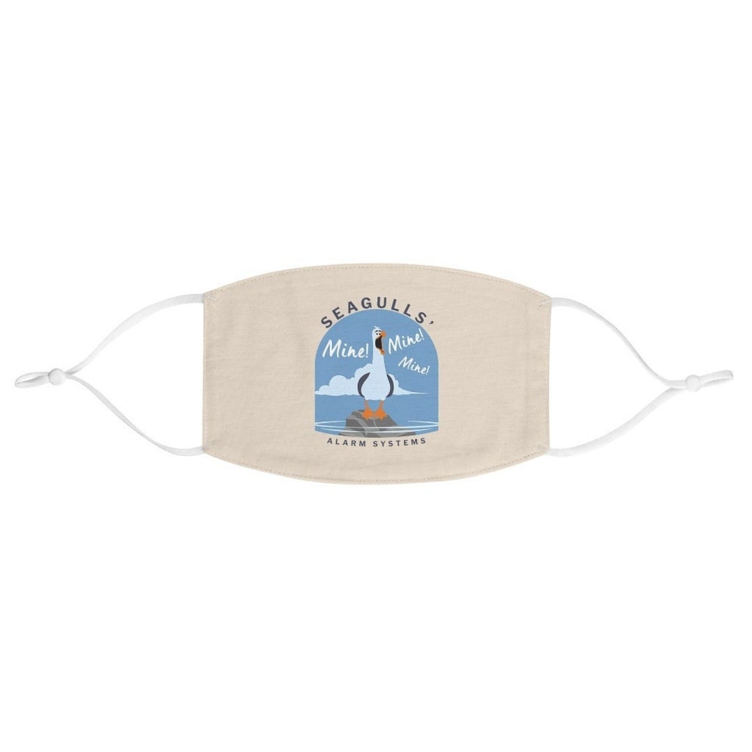 Finding Nemo Cloth Face Mask, Seagulls Alarm Systems, Pixar Seagulls ...
