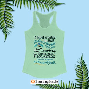 Aladdin Running Tank Tops, Through an Endless Running Route, Jasmine ...