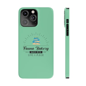 Fauna Bakery Shop All Model iPhone Cases, Fairy Godmothers Mobile Case ...