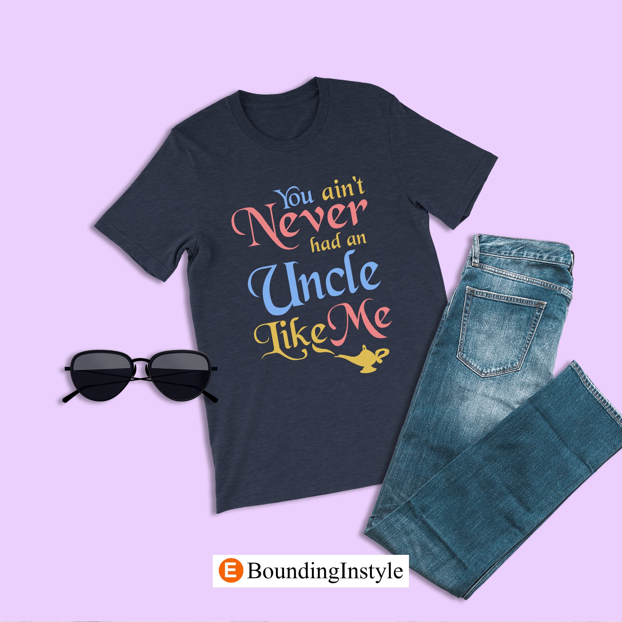 Disney Aladdin Shirt, You Ain't Never Had an Uncle Like Me, Uncle Shirt ...