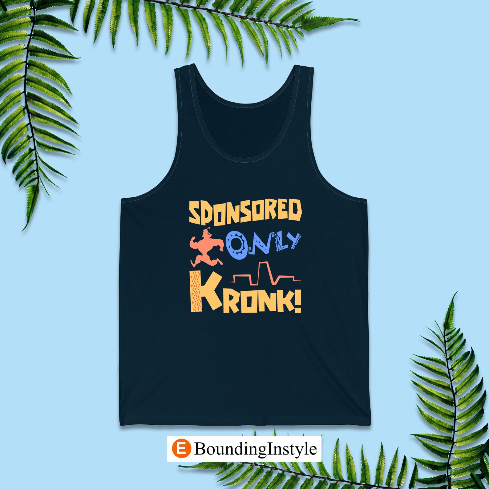 The Emperor's New Groove Running Tank Tops, Sponsored Only Kronk, Kronk ...