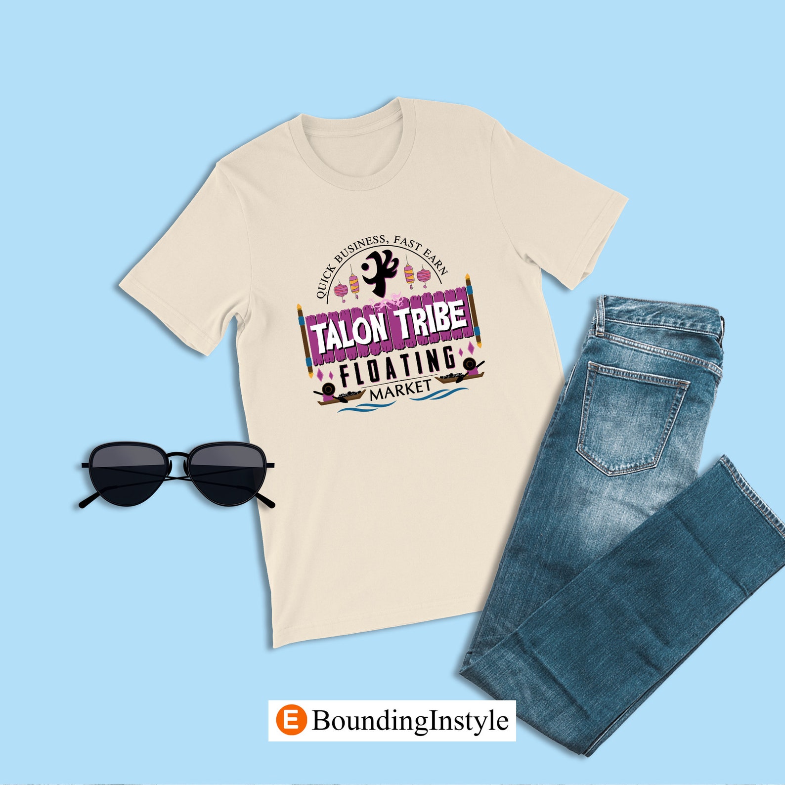 Raya and the Last Dragon Shirts Talon Tribe Floating Market - Etsy