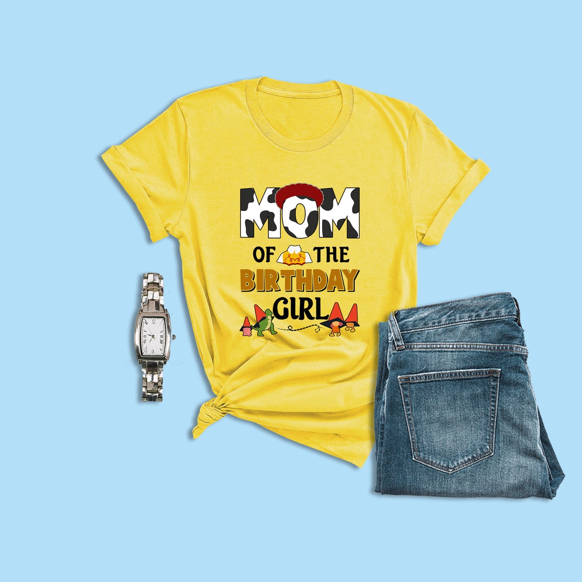 Toy Story 2 Birthday Theme Shirt Dad Mom Daughter Son Cousin - Etsy