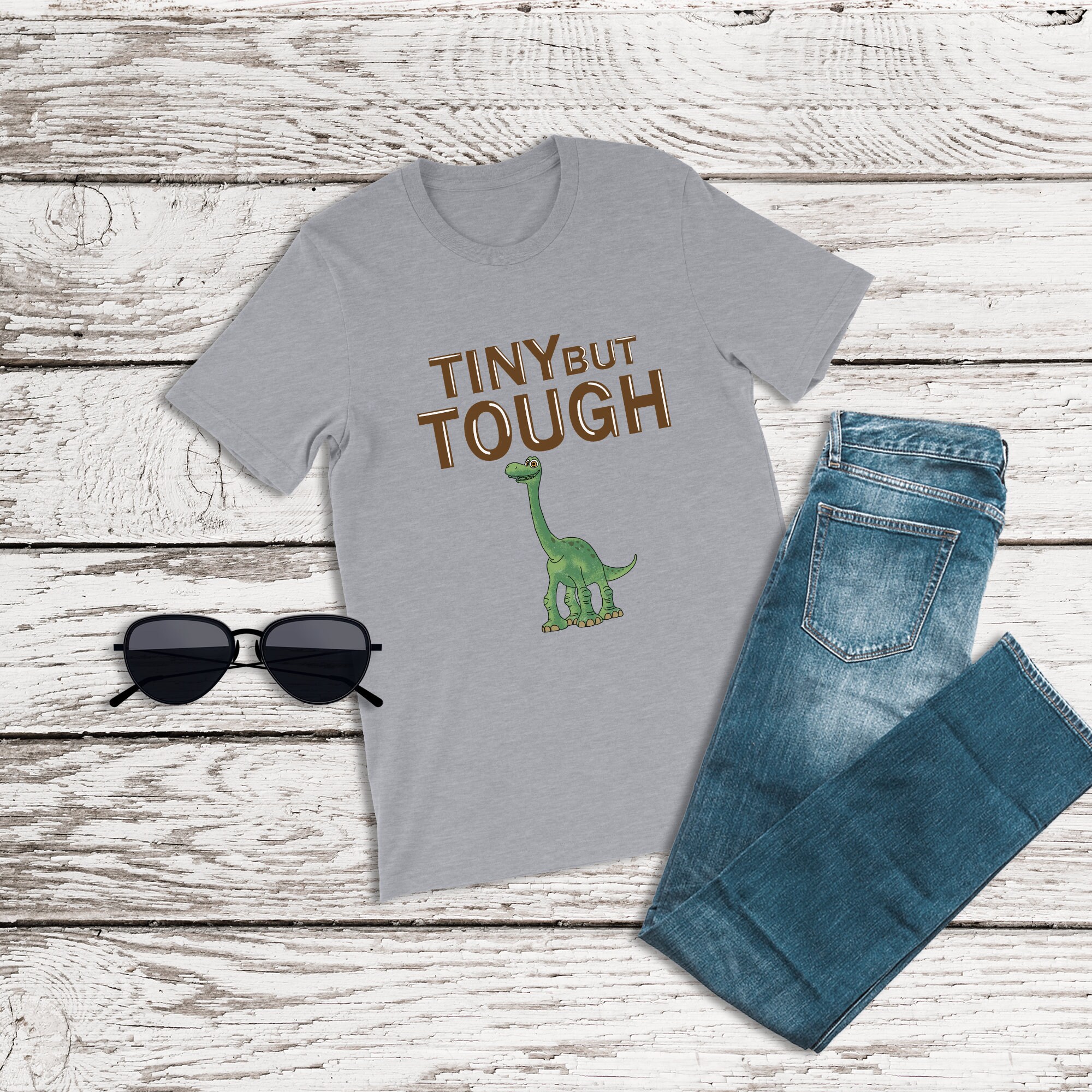 The Good Dinosaur Shirt, Tiny but Tough, Arlo Poppa Henry Shirt ...