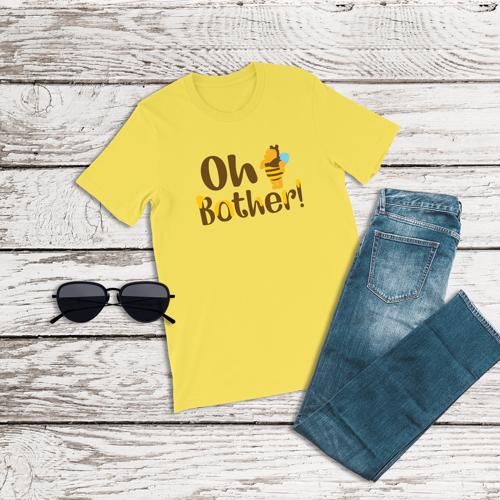 Winnie the Pooh Shirt, Oh Bother, Pooh Bear Shirt, Disney Couple ...